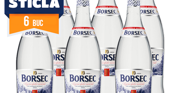 Borsec sticla 0.75 L 6 buc/bax - 5541